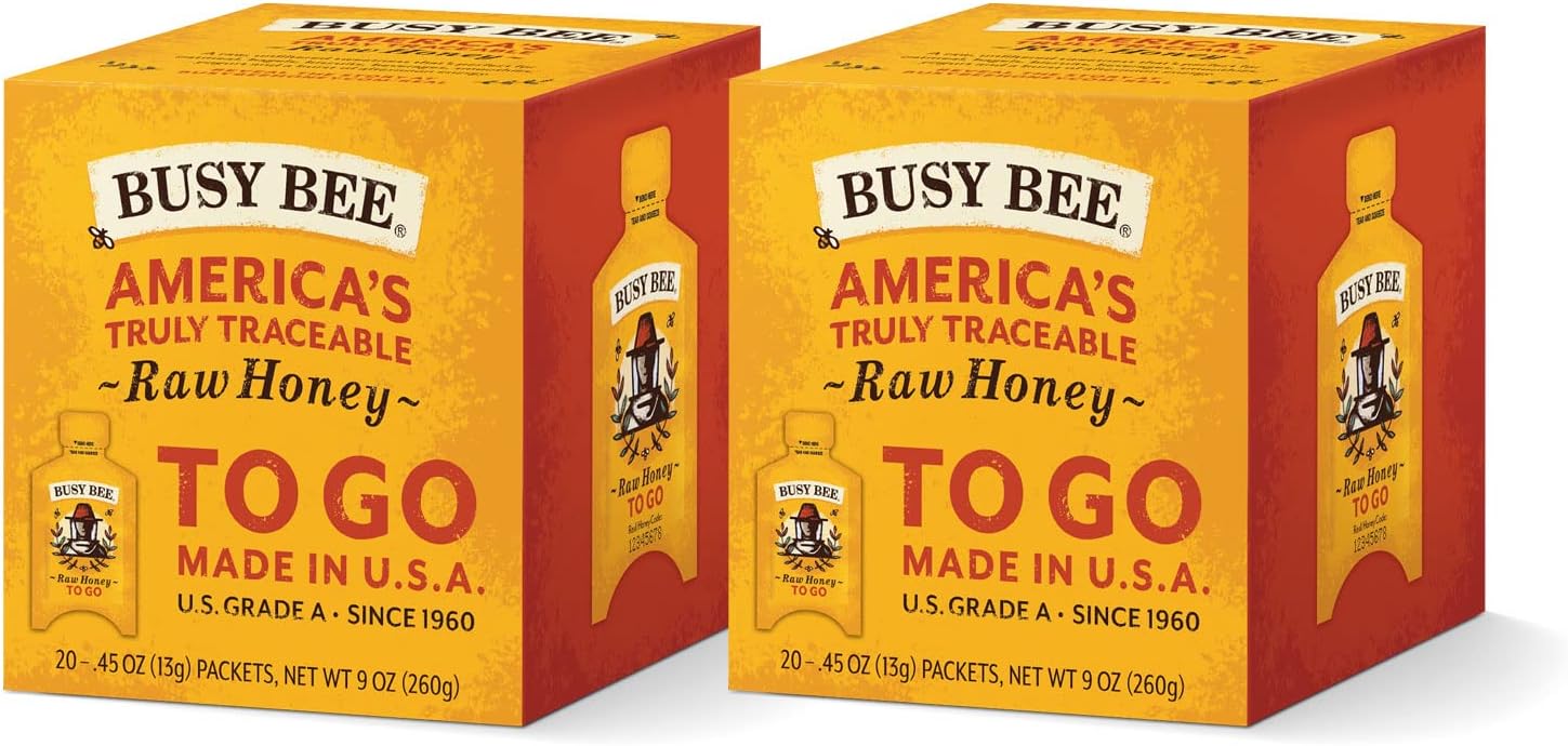 Amazon.com : Nate's Honey Minis - Single-Serve 100% Pure, Raw ...