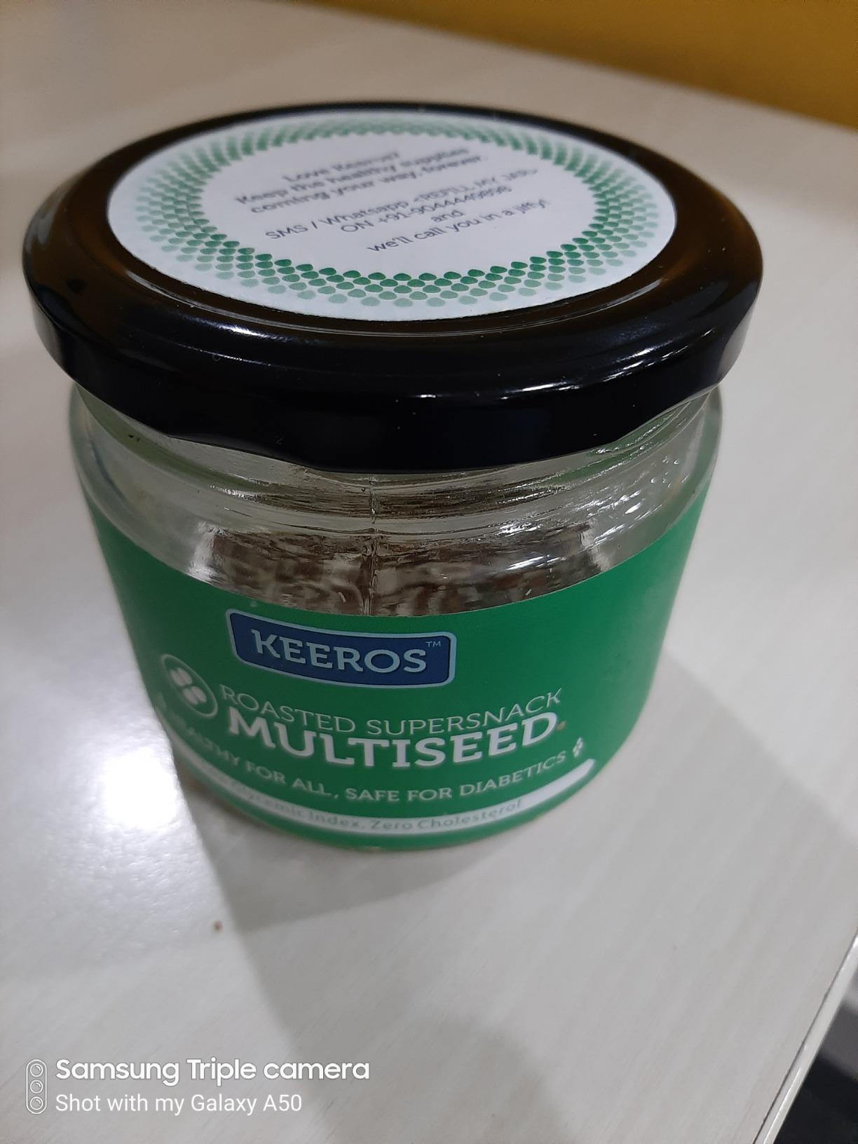 Keeros Multiseed & Multigrain Roasted Supersnacks (Combo of 3x150g ...