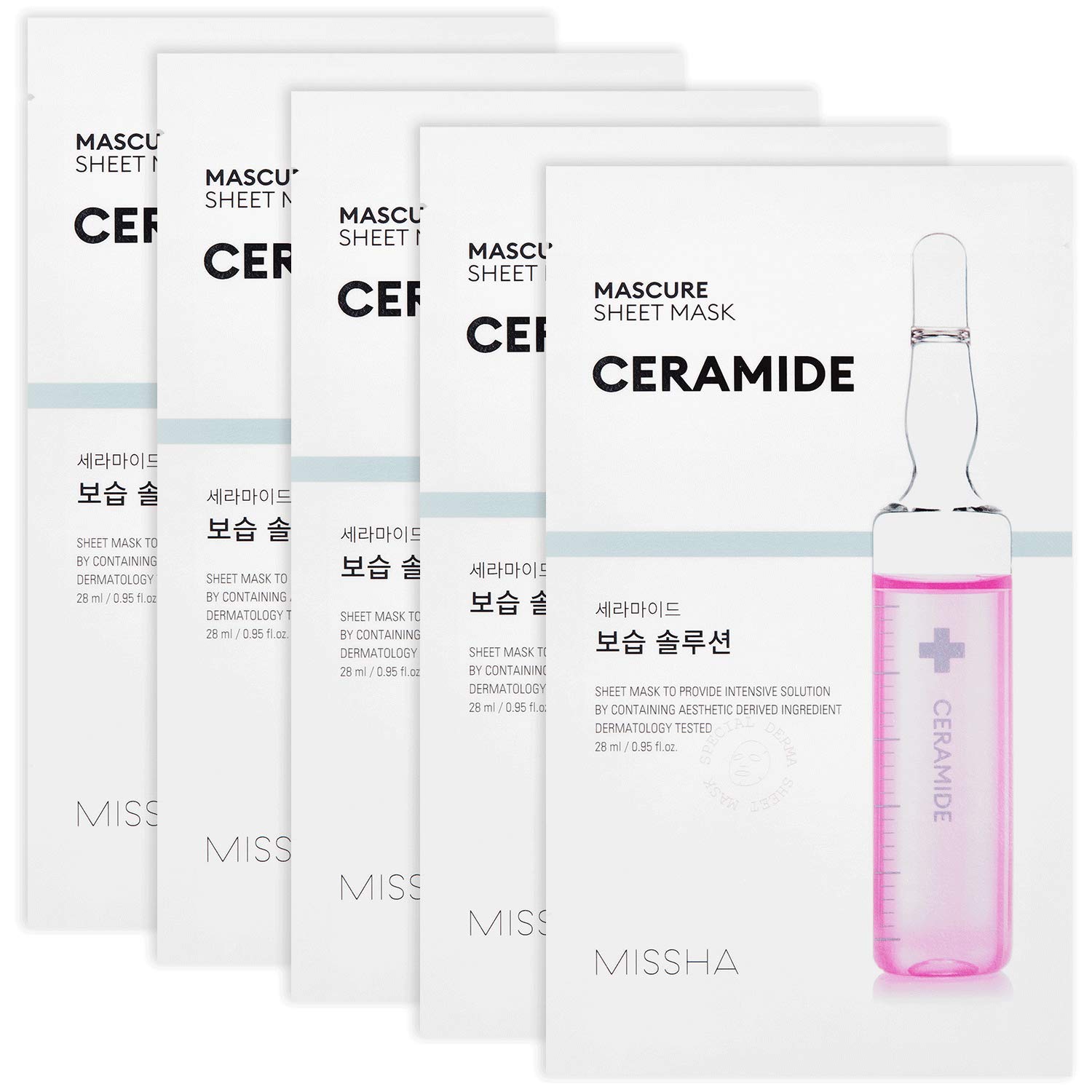 Amazon.com : Missha Mascure Solution Sheet Mask Moisture Barrier ...