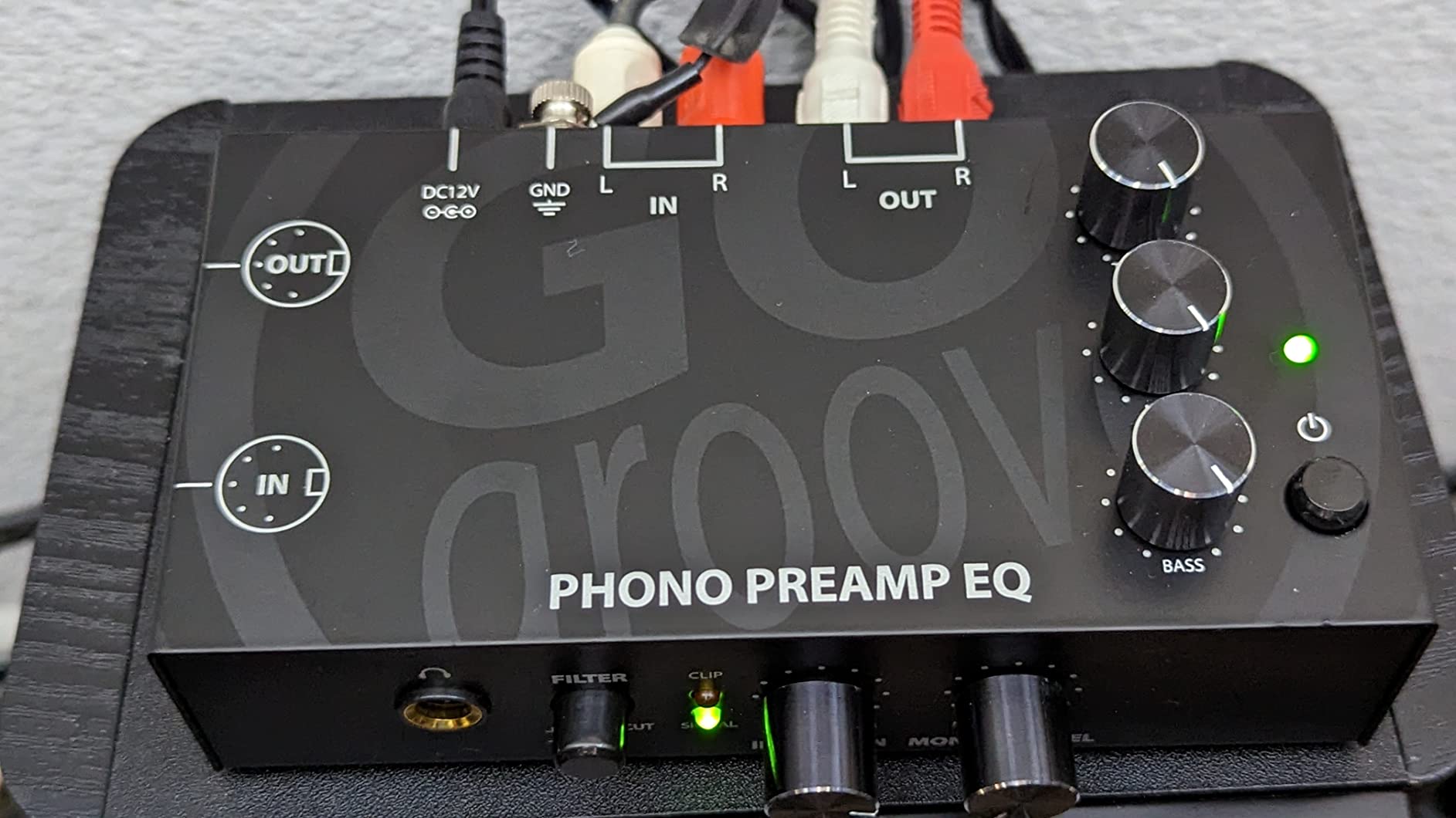 Pre Amp GOgroove Phono Preamp Pro Preamplifier With RCA Input/Output ...