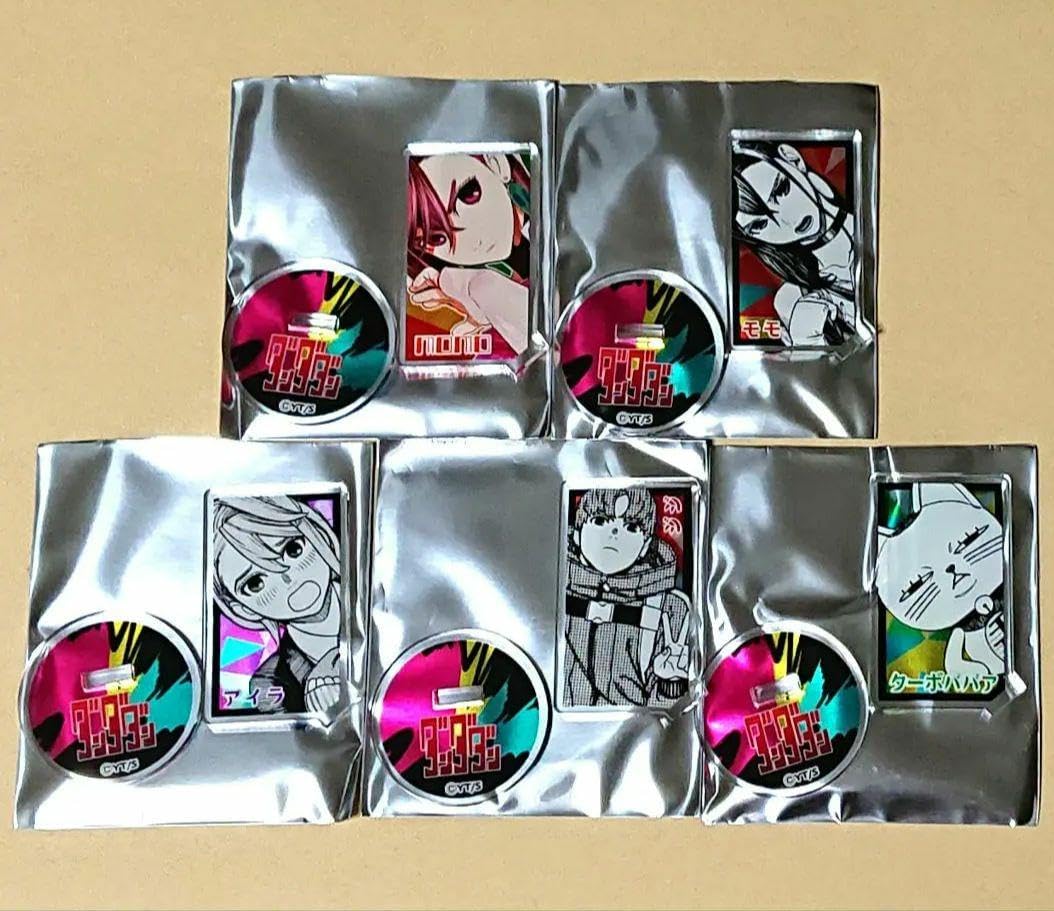 Amazon.co.jp: Danda Dan Acrylic Character Collection Set of 5 Momo Aira ...