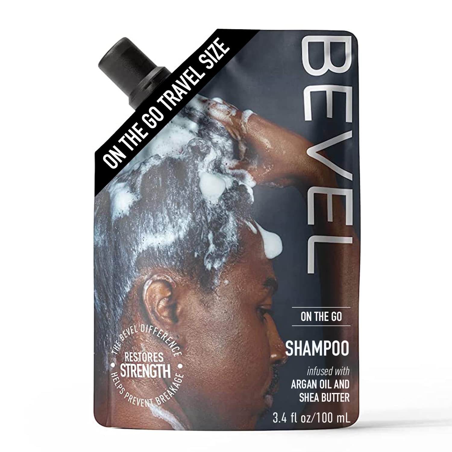 Amazon.com : Bevel Shampoo for Men, Sulfate Free, For Textured Hair ...