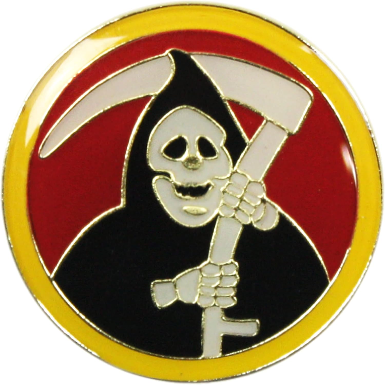 Amazon.com: Grim Reaper with Sickle (Death) Enamel Pin : Clothing ...