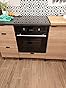 Cookology COF605BK 60cm 65 Litre Capacity, Installed Built In Electric ...