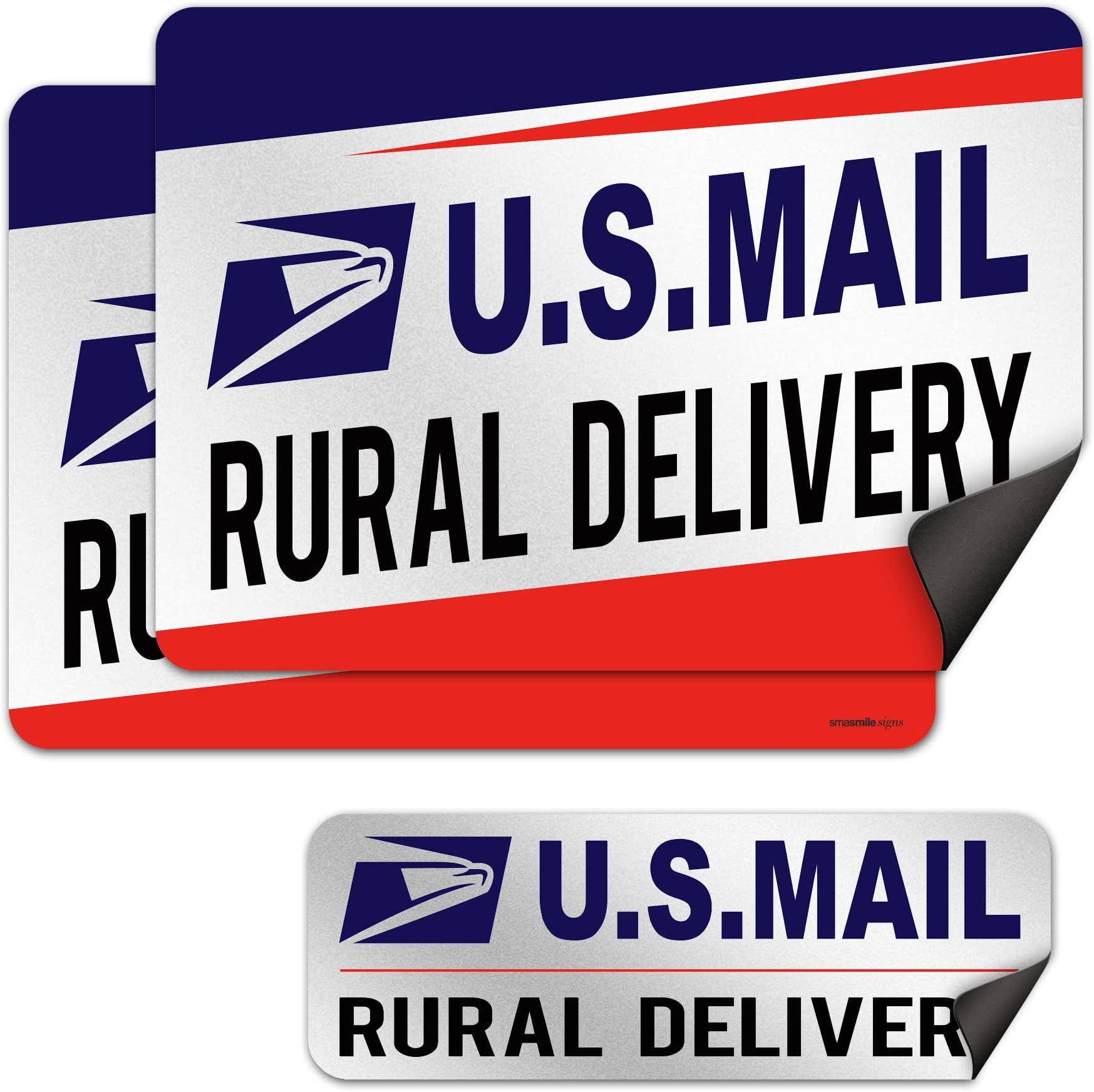 Amazon.com: U.S. Mail Delivery Magnetic Sign. Rural Delivery Carrier ...