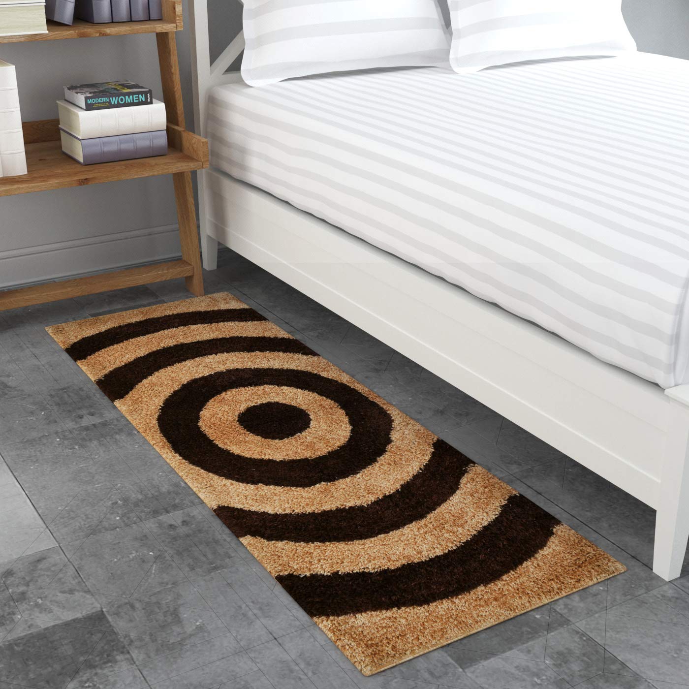 TIB® Shaggy Bedside Runner Carpet – Soft Hallway & Bedroom Rug for ...