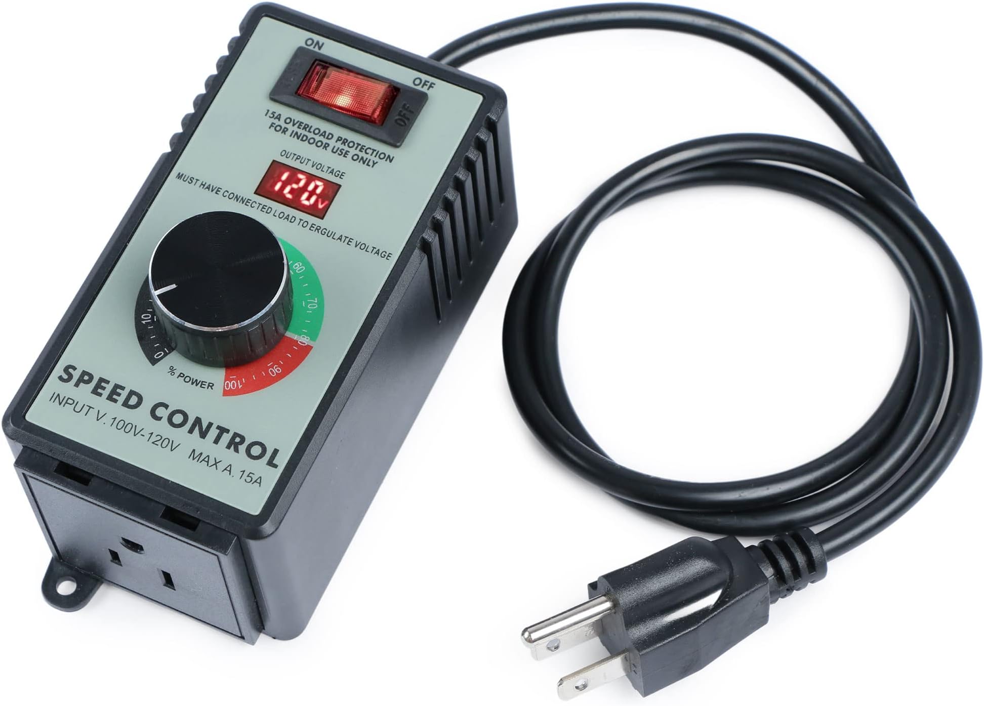 MLCS 9410 20-Amp Heavy Duty Router Speed Control - Power Tool ...