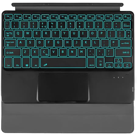 Microsoft Surface Go2 or Go3 - Type Cover - Black keyboard : Amazon.co ...