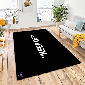 Amazon.com: Keep Off Rug, Modern Flooring, Living Room Runner, Bedroom ...