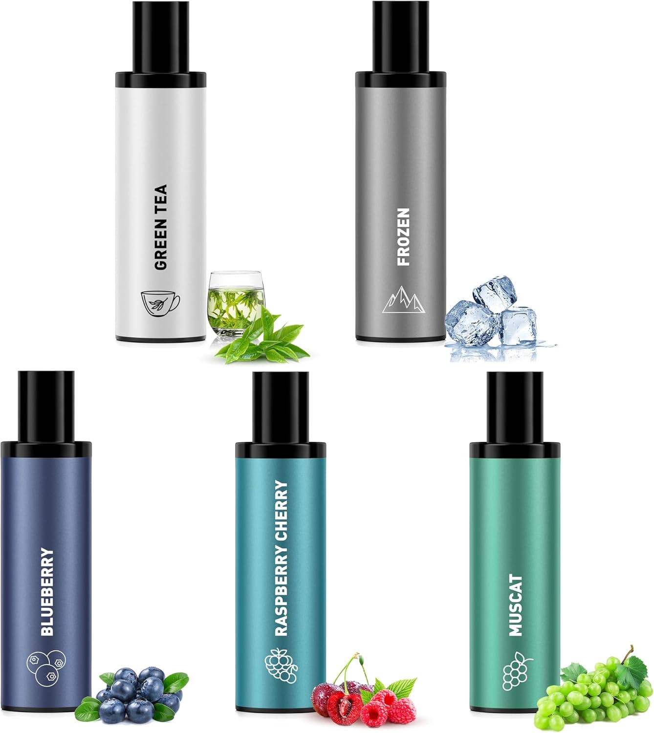 Amazon | DBL BOX 電子タバコ べイプ ポッドカートリッジ 交換用ポッド フレーバー5種付き 25,000回吸引可能 爆煙 使い捨てカートリッジ リキッド充填不要 持ち運び シー ...