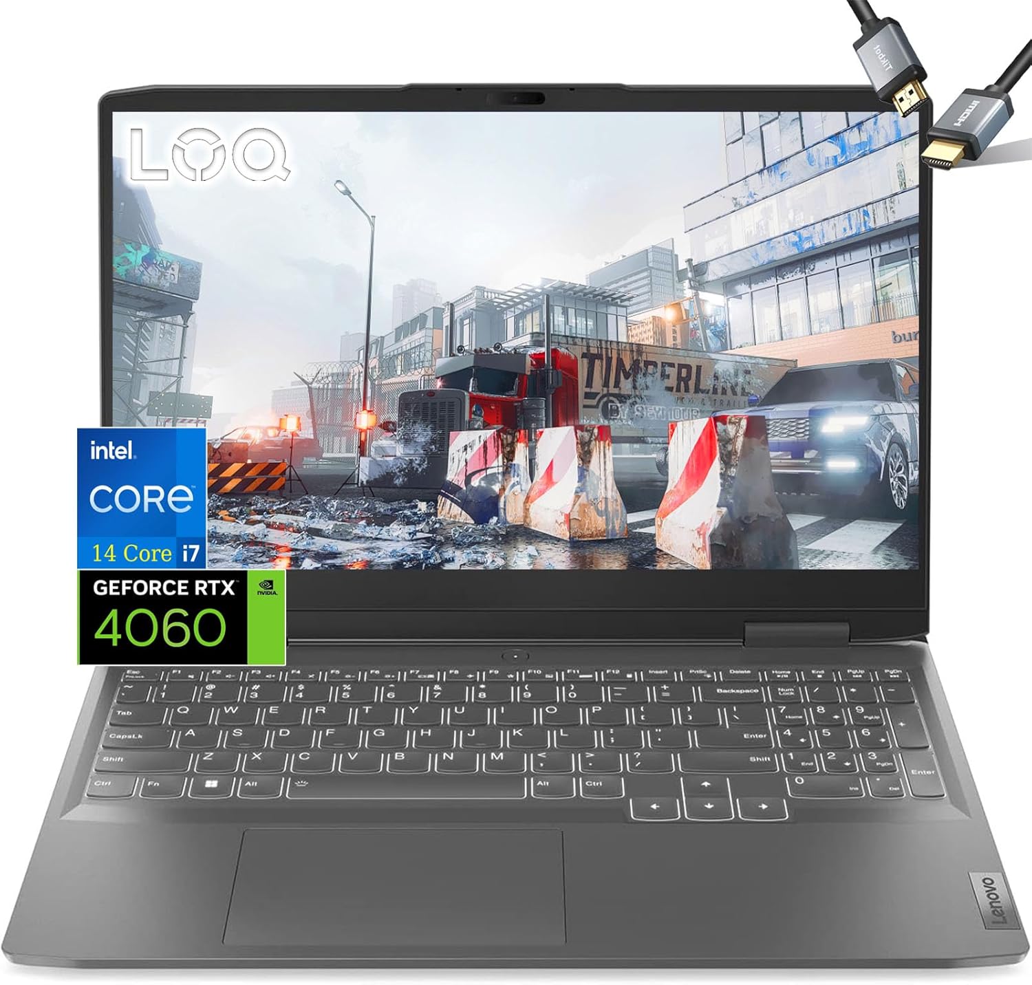 Amazon Com Lenovo Loq Gaming Laptop Rtx Th Gen I H Core Fhd Ips Display