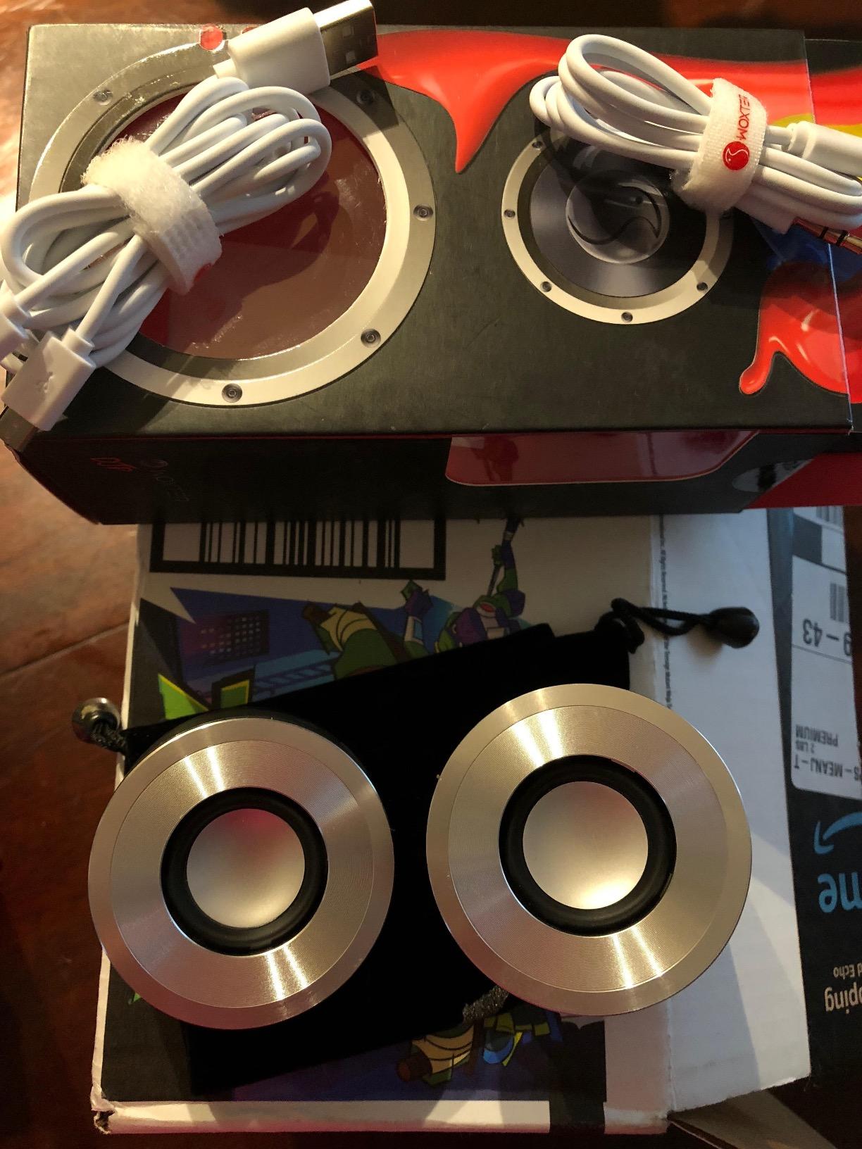 Amazon.com: DJP MicroBEAT® DJP Speaker System in Silver: Pack of 2 ...