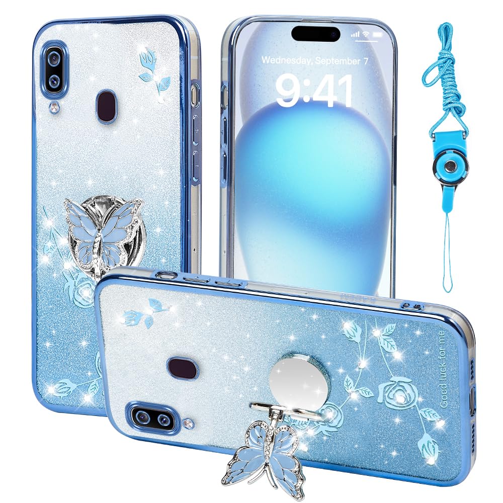 Amazon.com: RTYQXK for Samsung Galaxy A20 Phone Case,for Samsung A30 ...