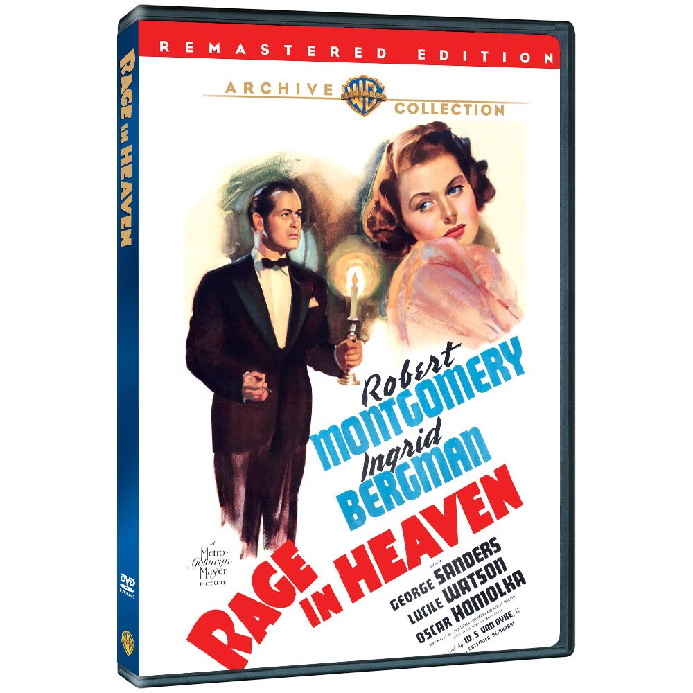 Rage in Heaven : Montgomery PhD, Robert, Bergman, Ingrid, Sanders ...