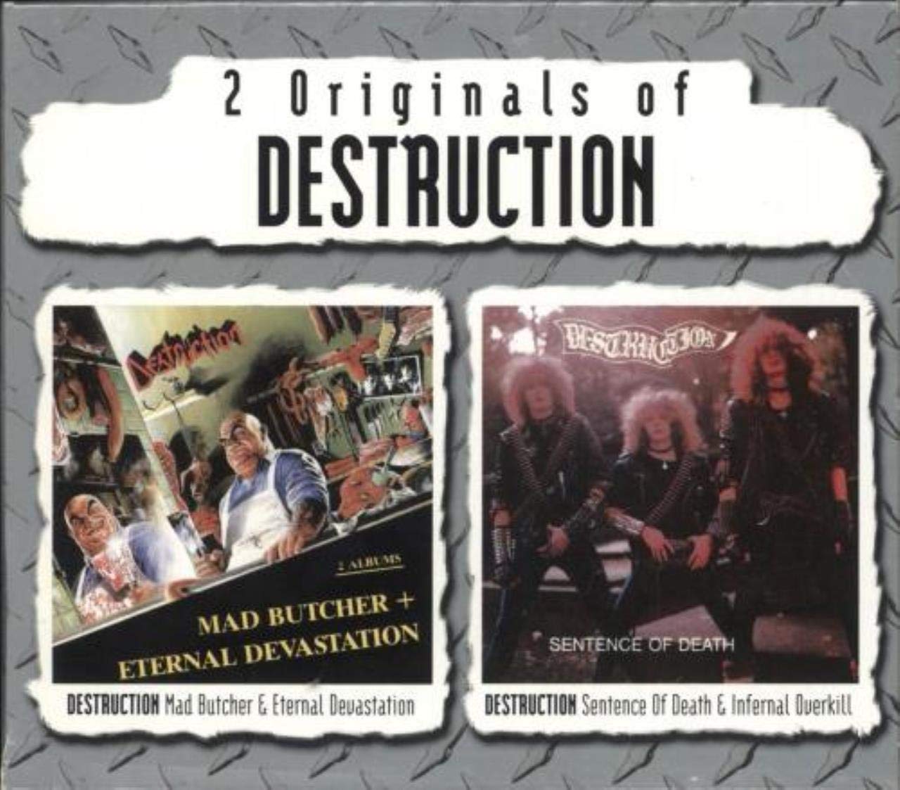 Mad butcher & eternal devastation / sentence of death & infernal ...