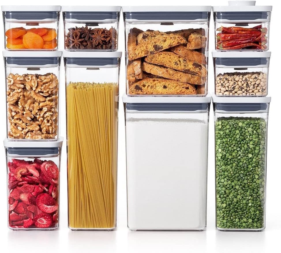 Amazon.com: OXO Good Grip 10-Piece POP Container Set with 10 Labels ...