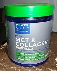 Amazon.com: POWERLIFE Power Life® Peak MCT Powder Supplement with Plant ...