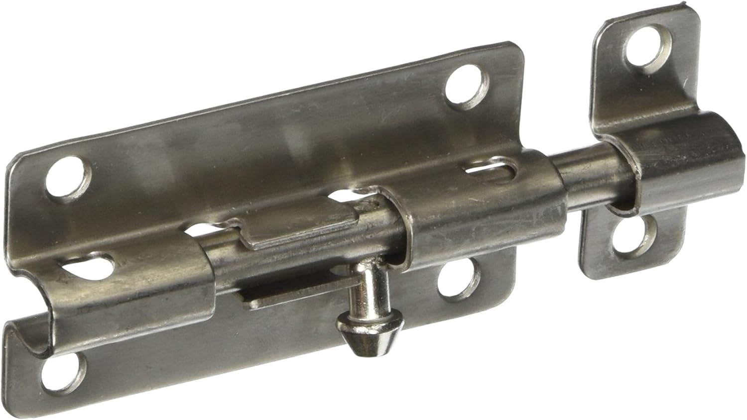 Amazon | Mintcraft Ss-b04-db Lock Barrel Bolt, 4, Stainless Steel by ...