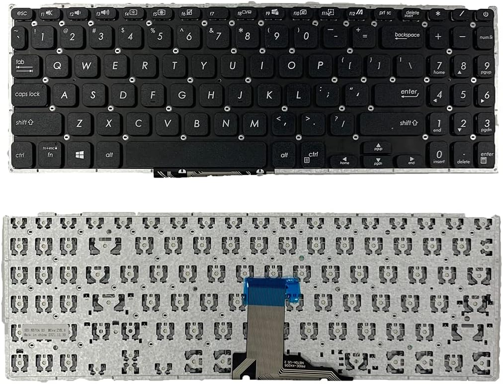 Amazon.com: Laptop Replacement US Layout Keyboard for Asus VivoBook ...