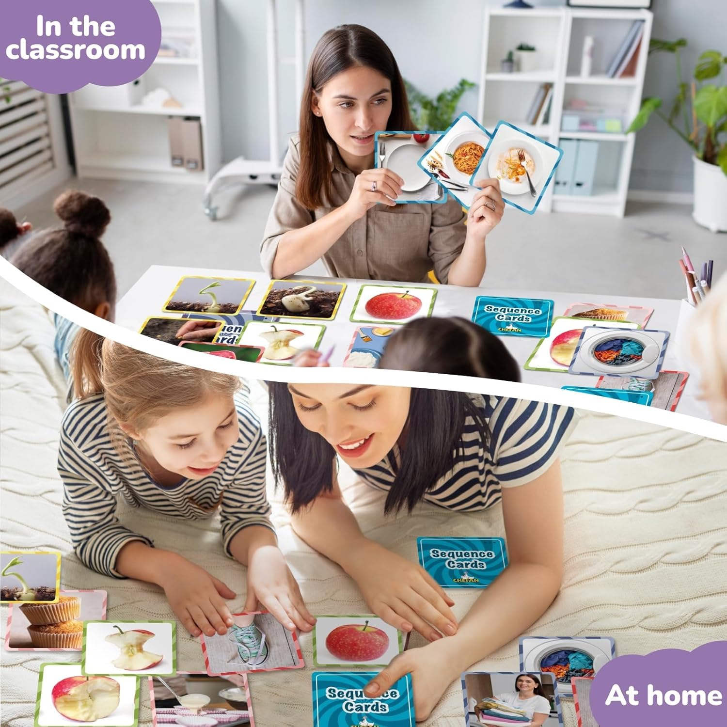 Snapklik.com : Sequencing Cards, Sequence Game For Kids, Daily Routine ...