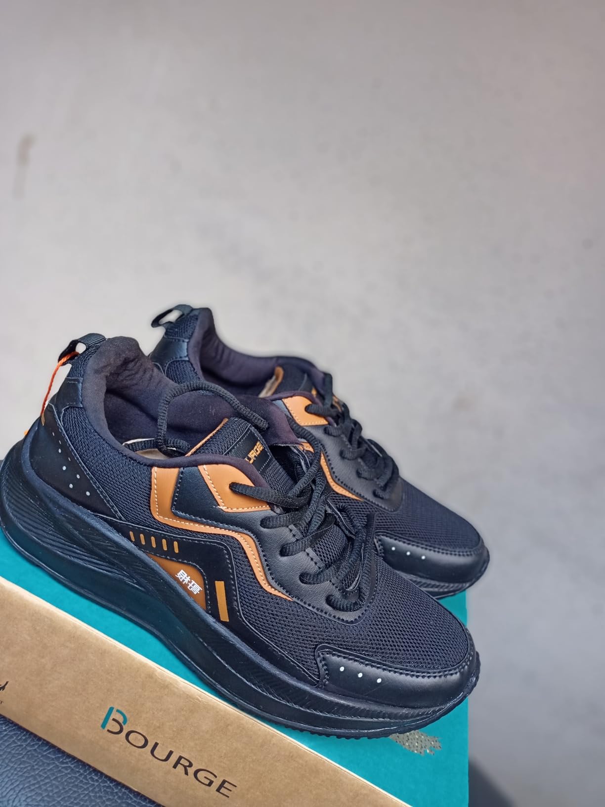 Buy Bourge Men's Thur03 White, Red and Navy Running Shoes_6 UK (Thur03 ...