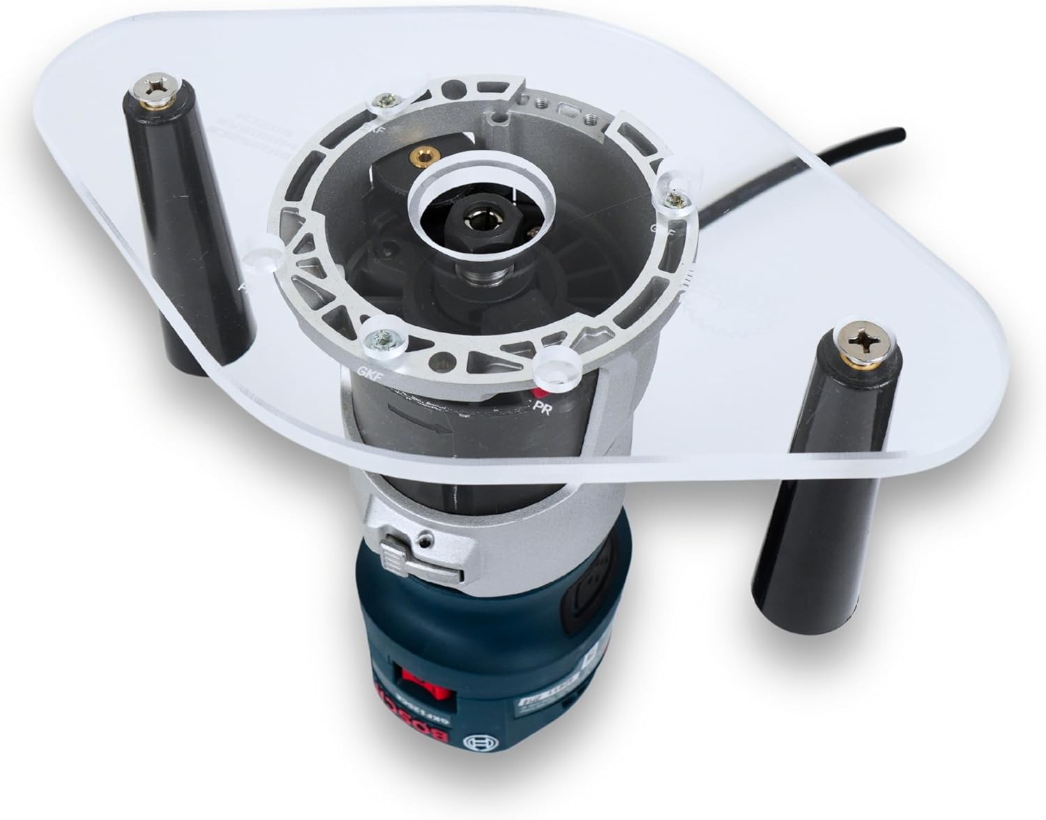 WOOD GRAIN JUNKIE® TrimFit Pro® Dual Router Base Plate – Compatible ...