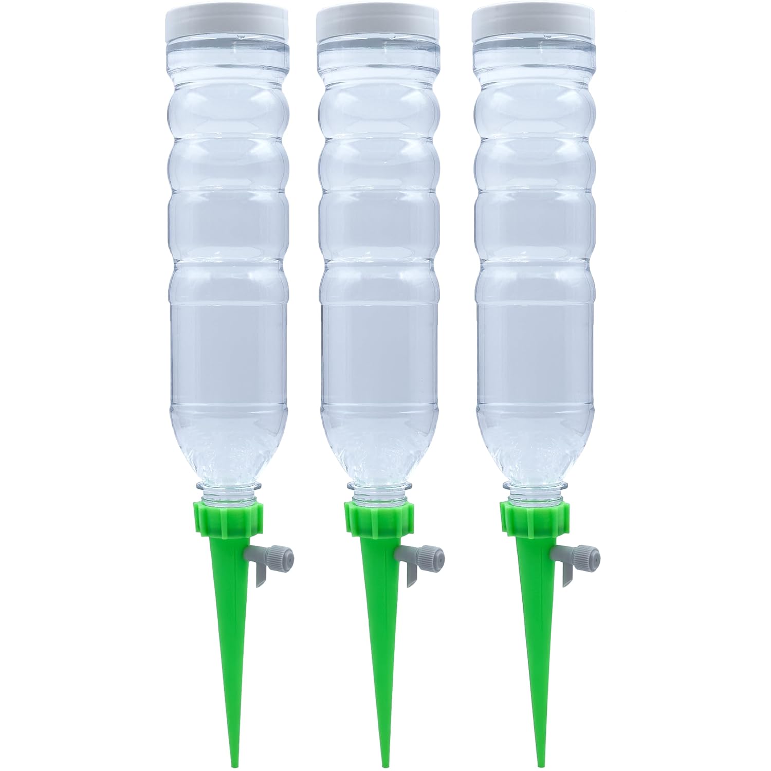 Amazon.com: Self Watering Planter Insert Drip Spike High Capacity 20oz ...