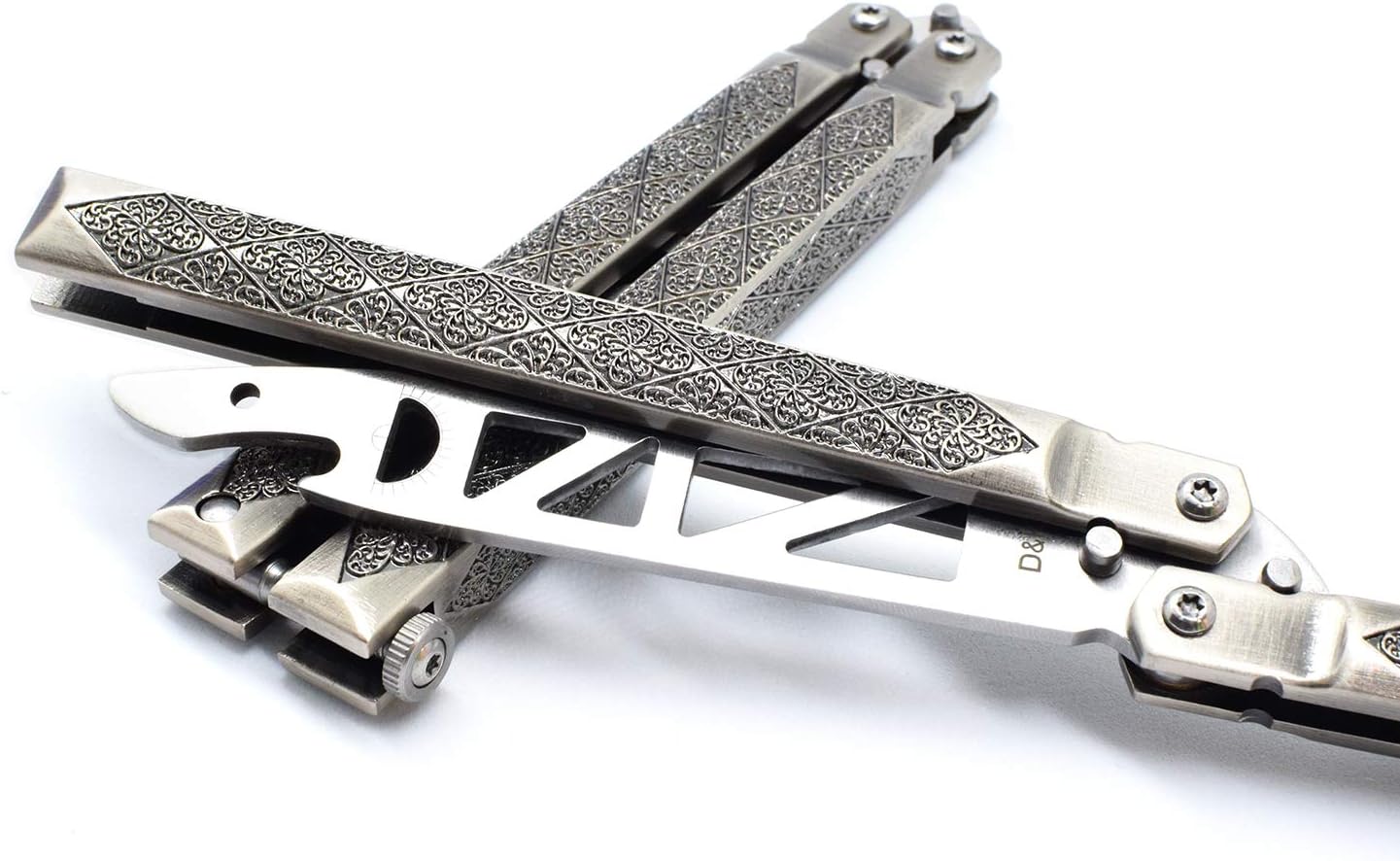 D&Kmall Multifunctional Bottle Opener Balisong Style Bottle Opener ...
