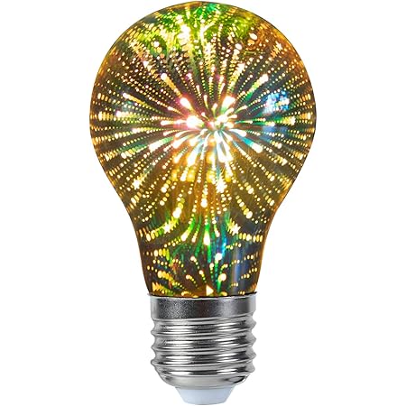 Feit Electric Infinity 3D Fireworks LED Light Bulb, ST19 LED Bulb, ST19 ...