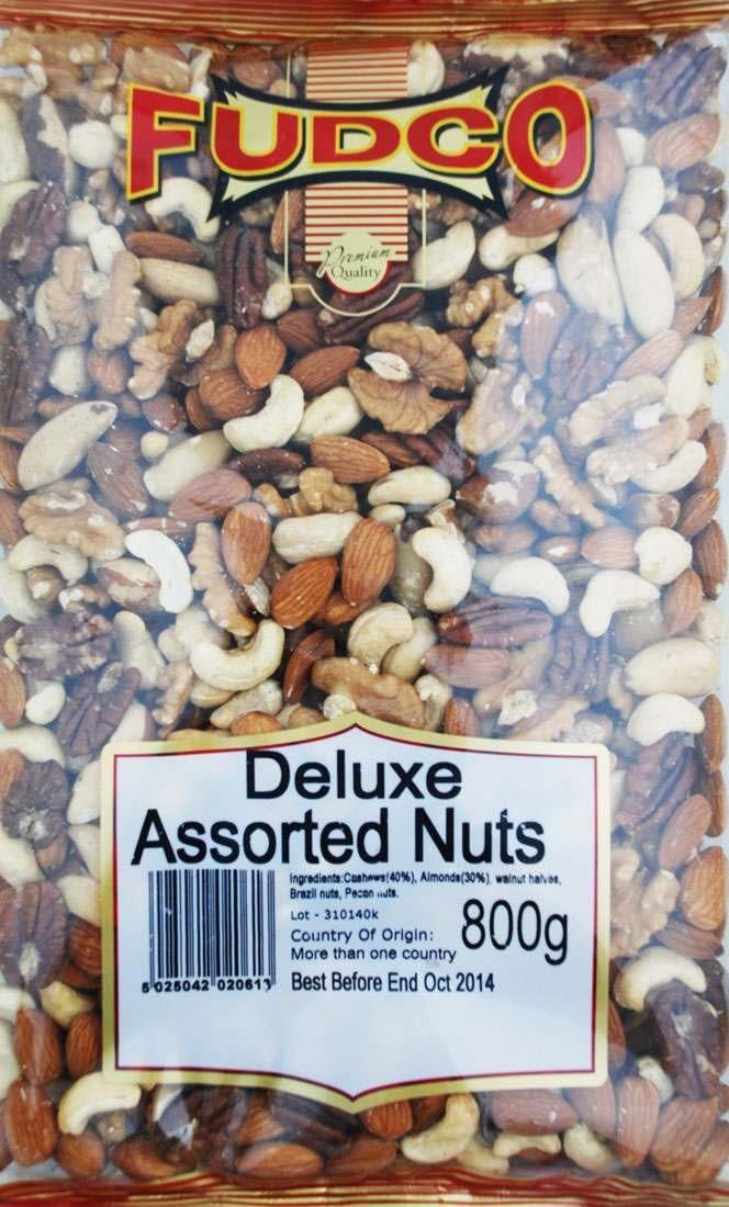 Fudco Deluxe Assorted Nuts 700g : Amazon.co.uk: Grocery