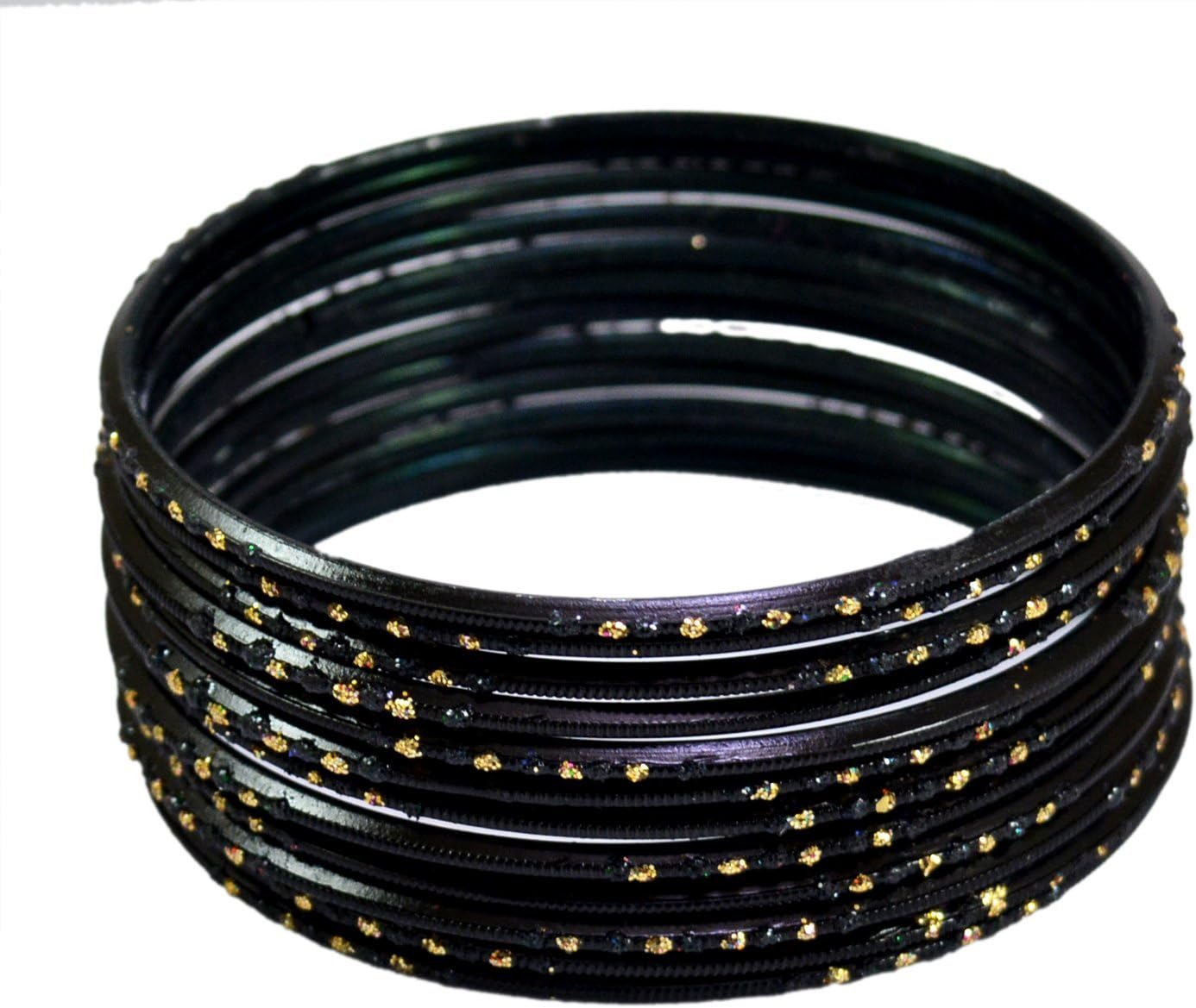 Amazon.com: Black Color Indian Women's Ethnic Bollywood Fashion Metal ...