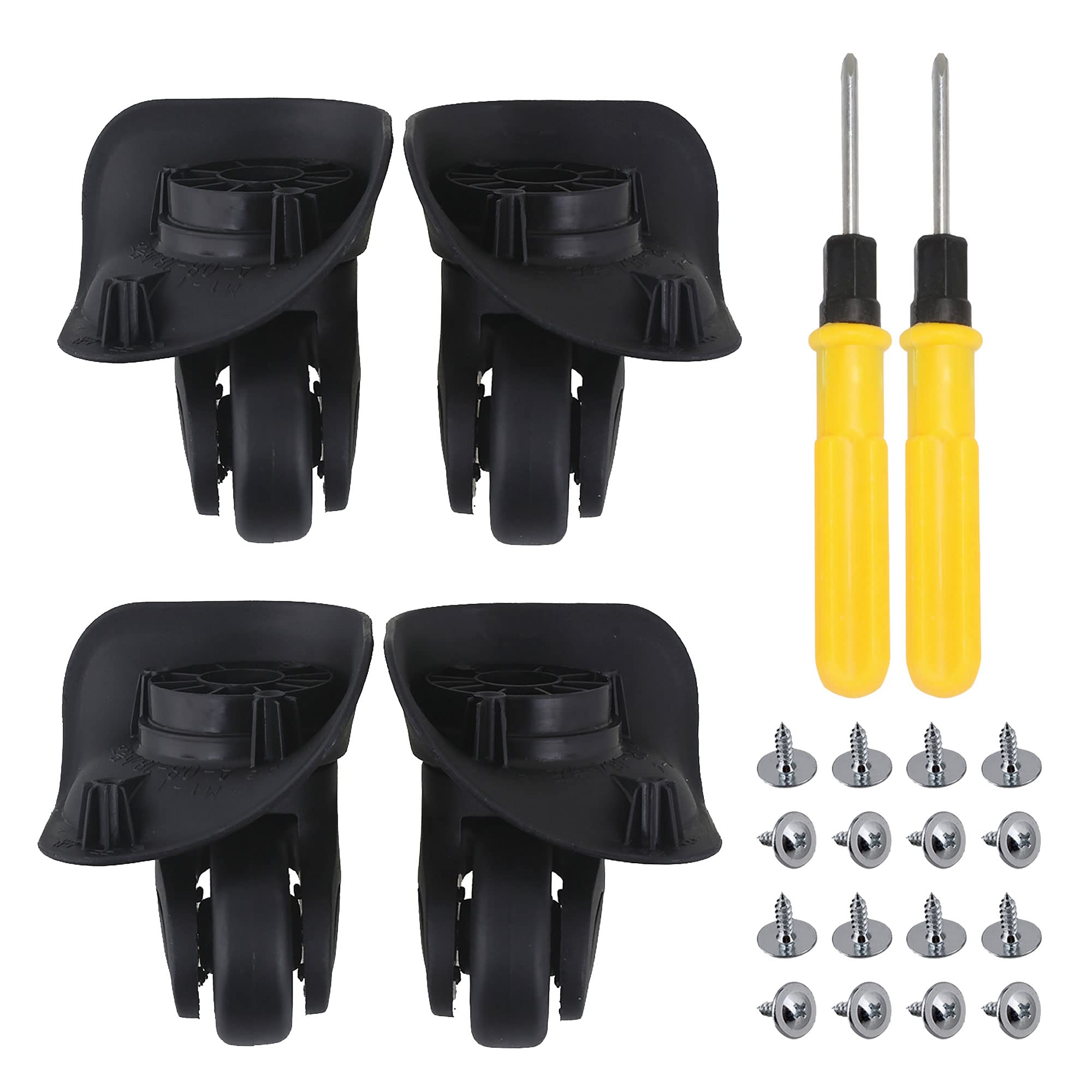 BQLZR Luggage Caster Left & Right Swivel Suitcase Wheel W041 Small w ...