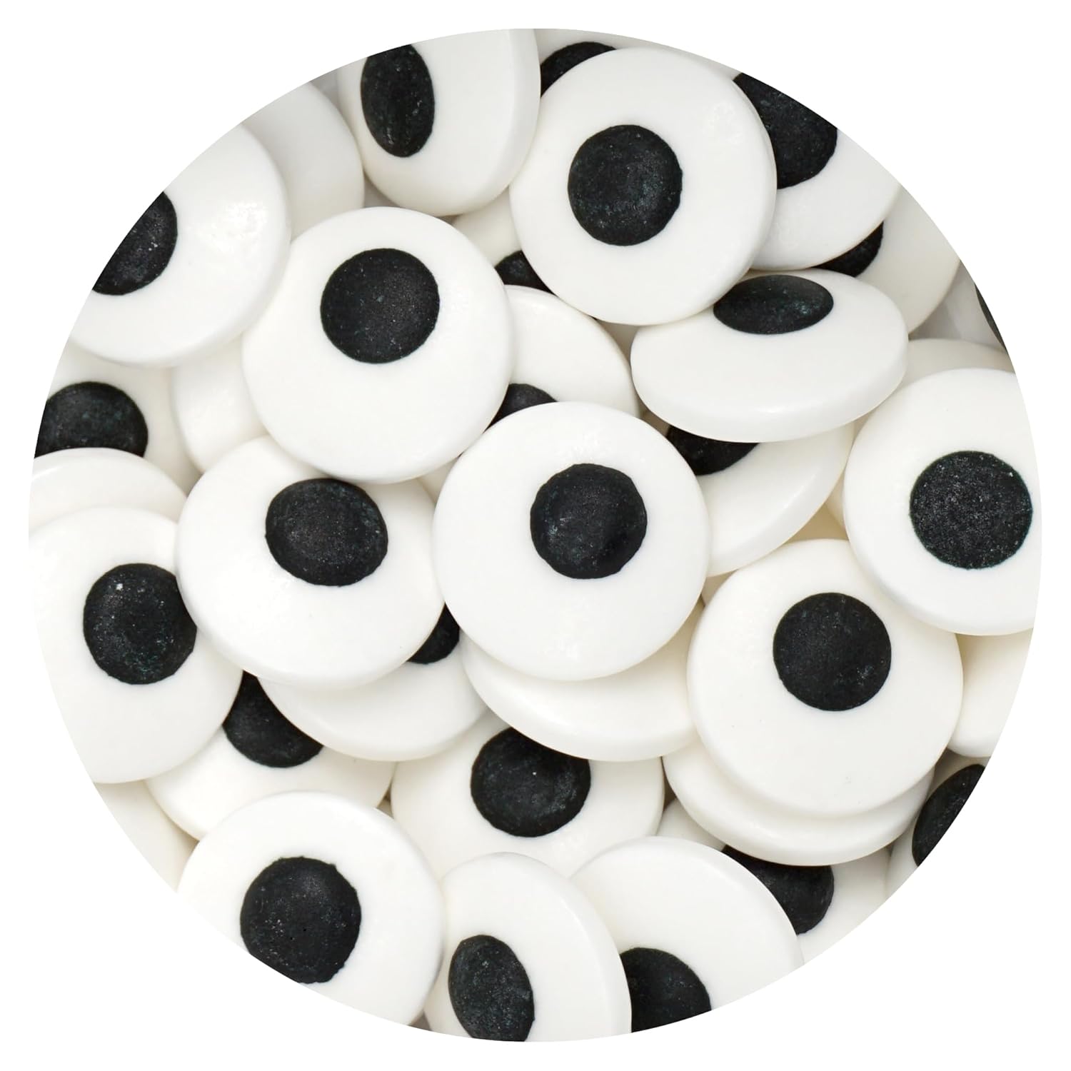 Amazon.com: Large Eye Sprinkles 4.4 oz, Candy Eyes, Candy Eyeball ...