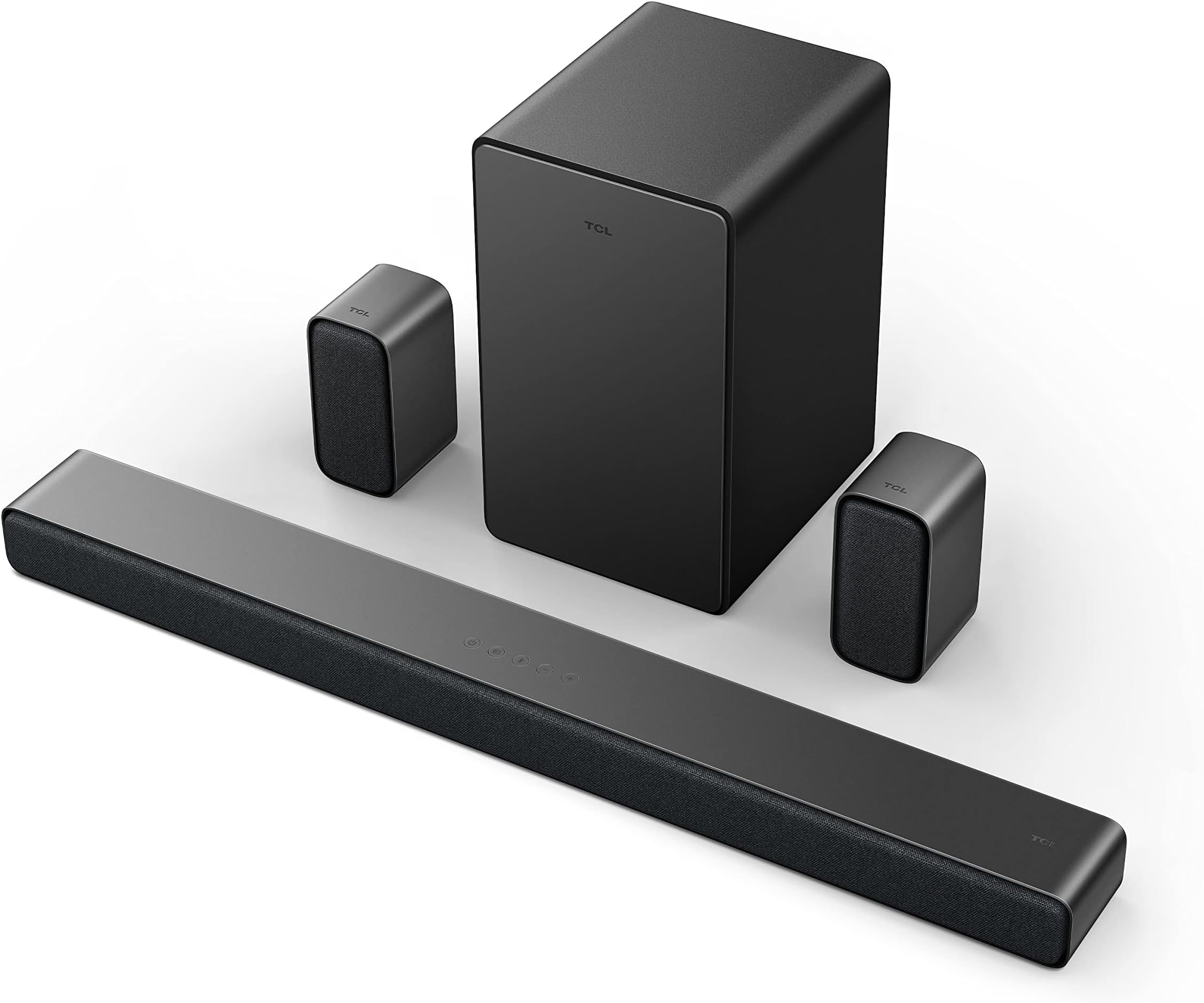 Amazon.com: TCL 5.1ch Sound Bar with Wireless Subwoofer (Q6510, 2023 ...