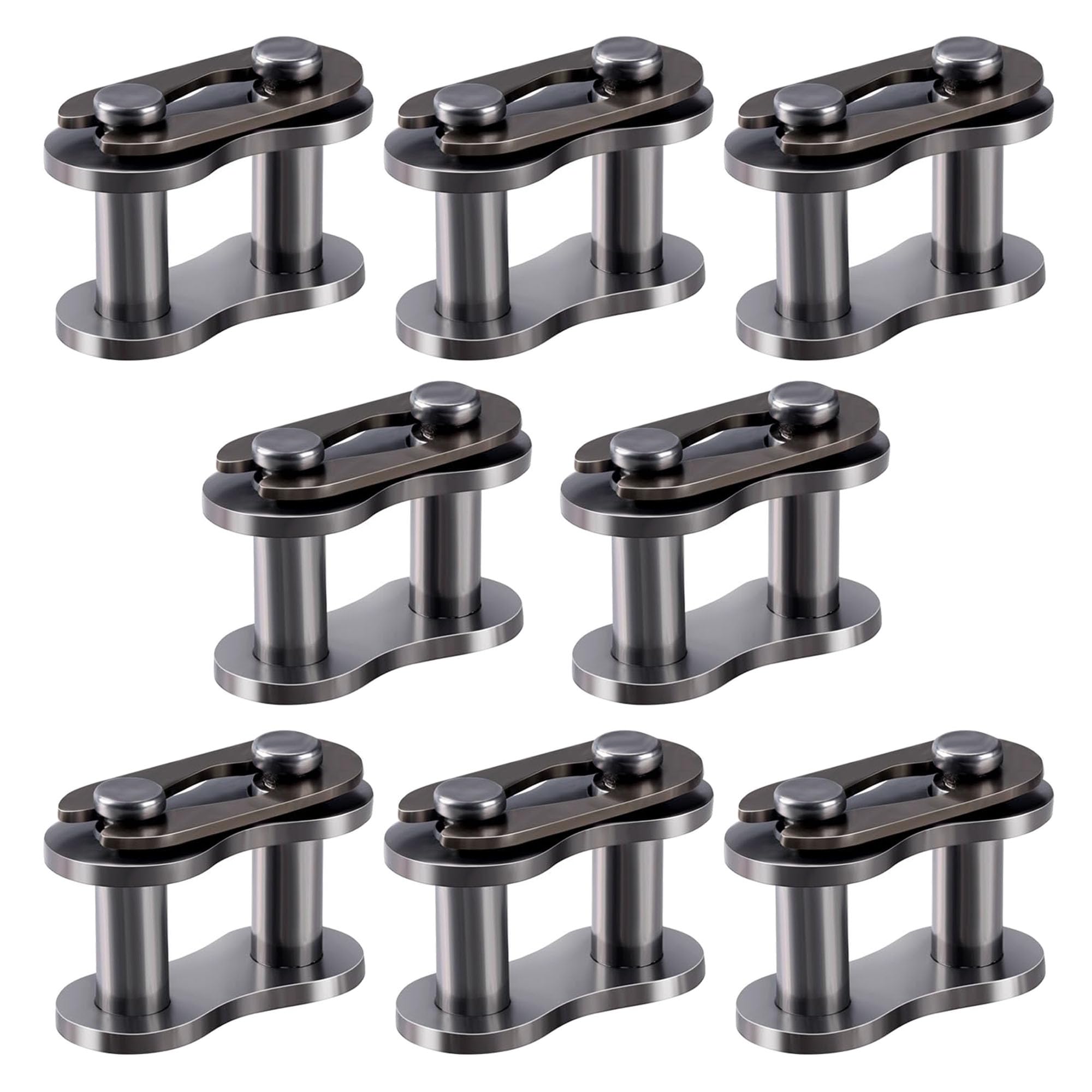Snapklik.com : 8Pcs #35 Chain Master Links Steel Alloy Heavy Duty Chain ...