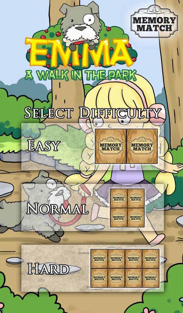 Emma Walk in the park Memory Match:Amazon.com:Appstore for Android