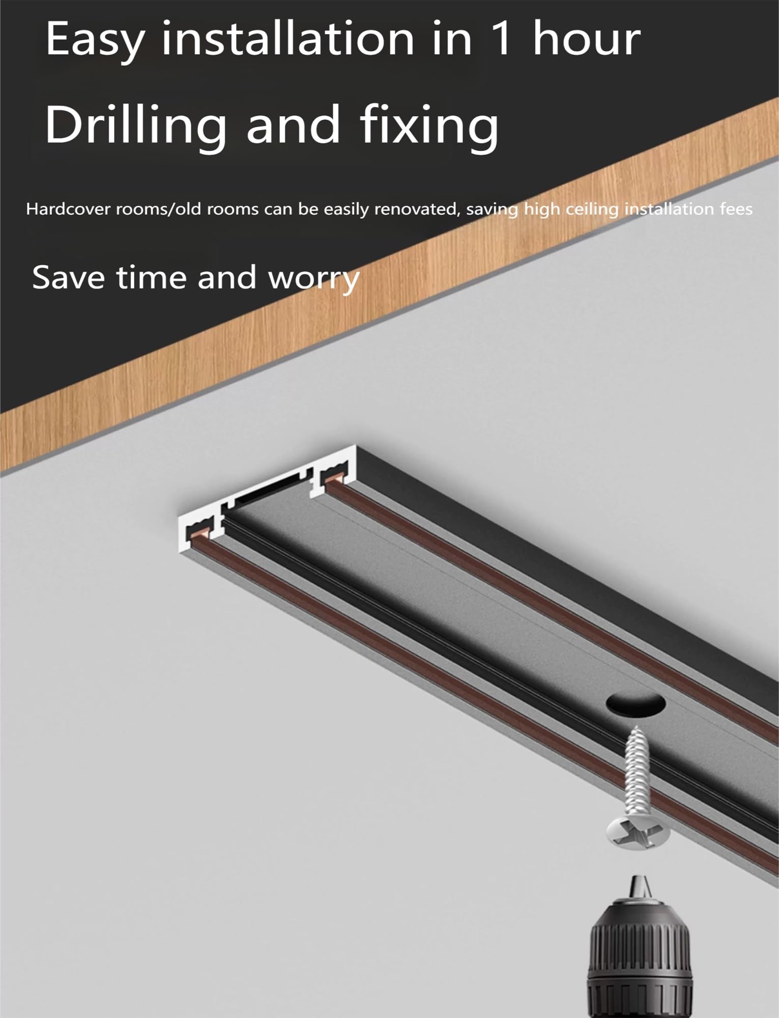 Recessed Aluminum LED Track Lighting Channel Magnetic Track Rail Flush ...