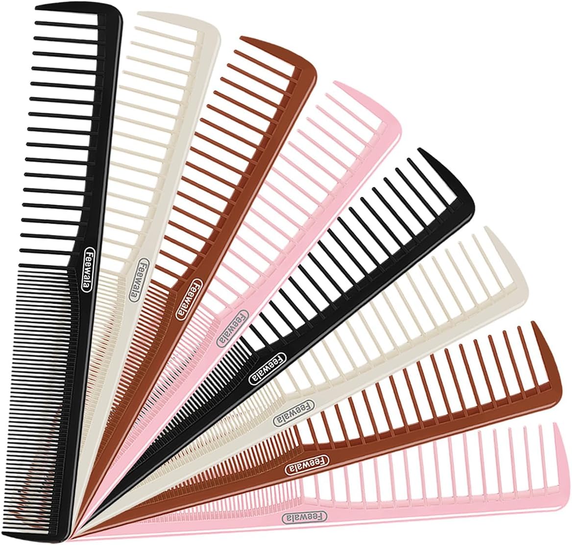 Amazon.com : 7 inch All Purpose Hair Comb. Hair Cutting Combs. Barber’s ...