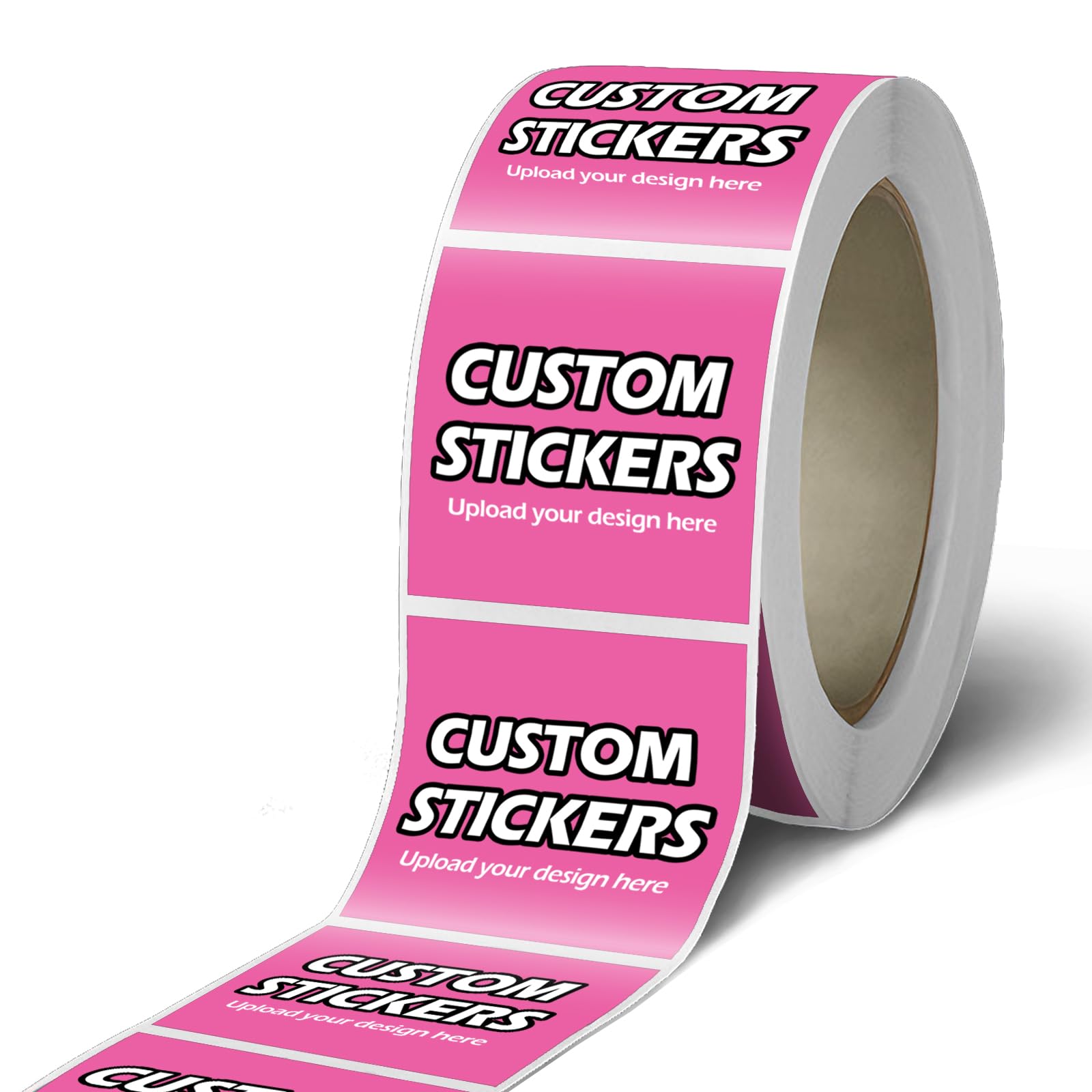 Amazon.com : 100-10000 Custom Stickers Waterproof Labels with Any Logo ...