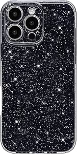 Amazon.com: Hython Case for iPhone 16 Pro Max Case Glitter Cute Sparkly Shiny Bling Sparkle ...