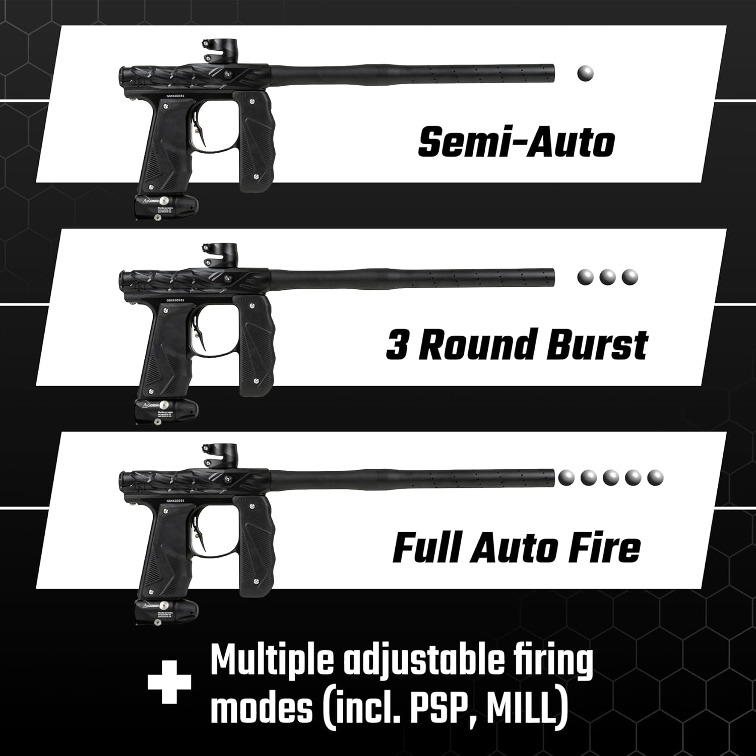 HK Army Empire Mini GS – Marcador electrónico de paintball (negro ...