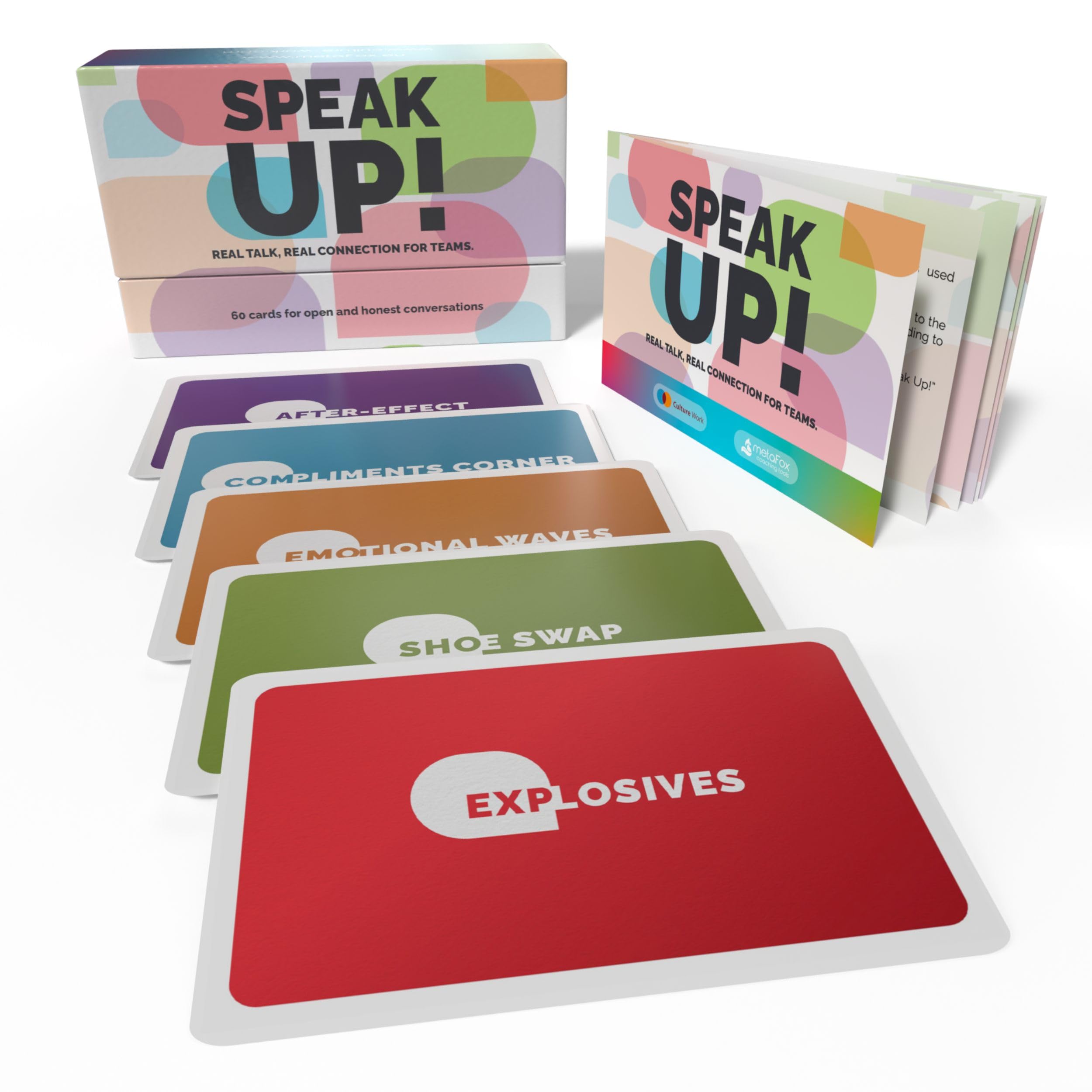 metaFox Speak Up Card Deck for Teams – 60 Motivational and ...