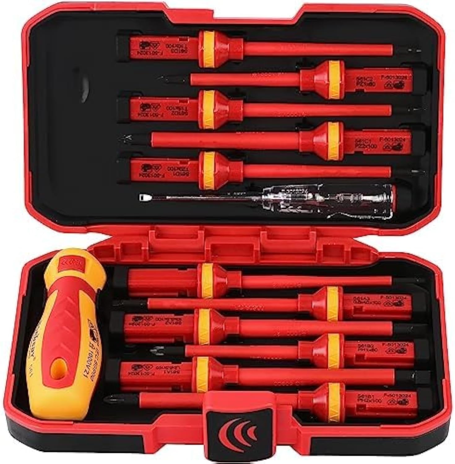 1000V Insulated Electrician Screwdriver Set - 13-Piece Professional ...