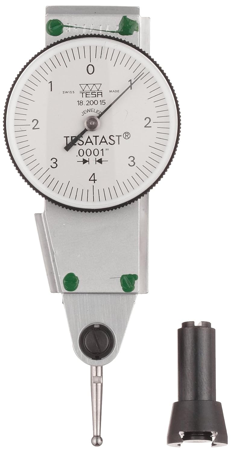 Brown & Sharpe TESA 18.20015 Tesatast Dial Test Indicator, Side Mounted ...