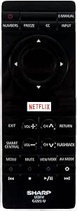 Amazon.com: SHARP GJ221-U REMOTE CONTROL FOR LC-50UB30U AND MANY MORE ...