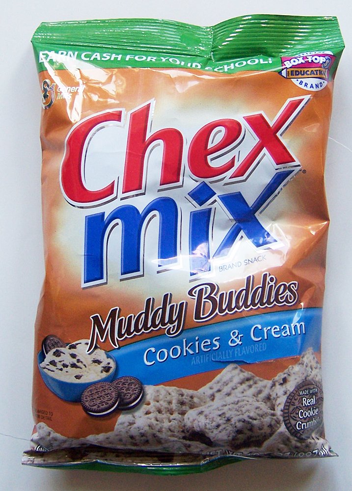 Amazon.com: General Mills Chex Mix Muddy Buddies Cookies and Cream, 10. ...