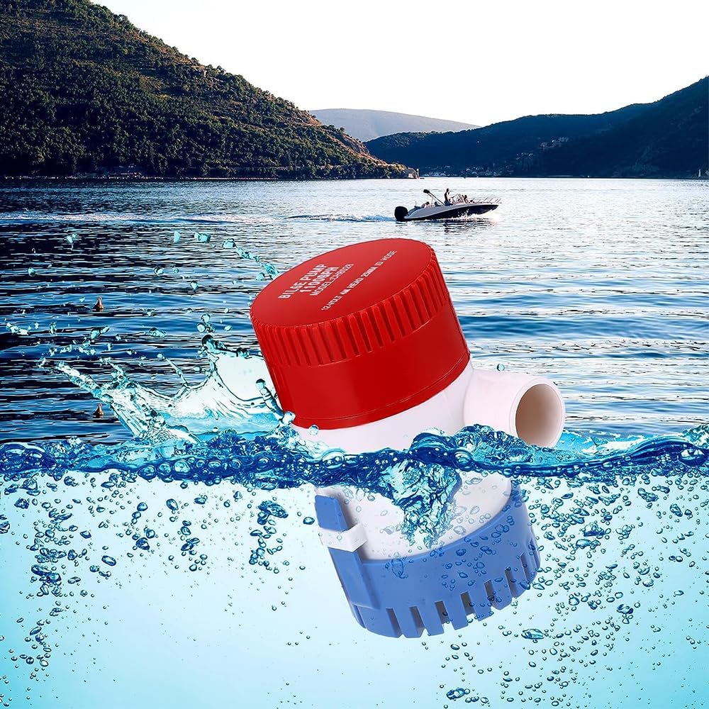Amazon.com: Meagkka Boat Bilge Pumps 1100GPH 12V Automatic Bilge Water ...