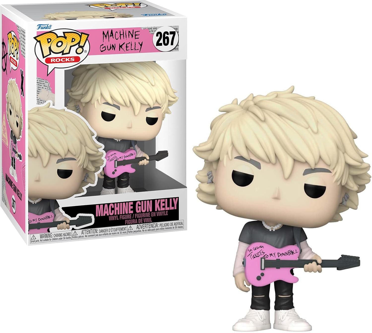 Amazon.com: Funko Pop! Music: Machine Gun Kelly - Tickets to My ...