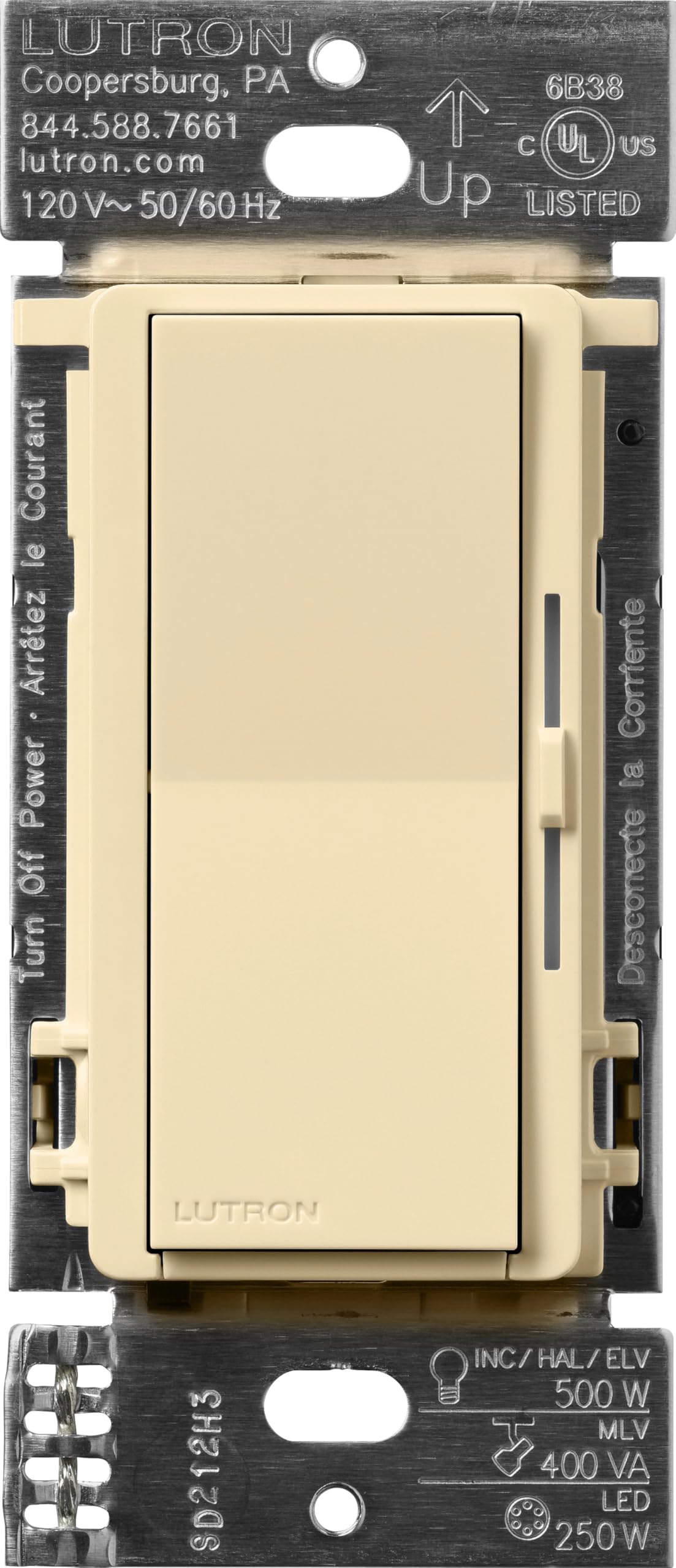 Snapklik.com : Lutron Diva Smart Dimmer Switch ELV+ For Caseta Lighting