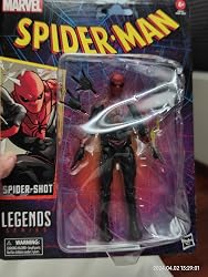 Amazon.com: MARVEL Legends Series Spider-Shot, Spider-Man Comics ...